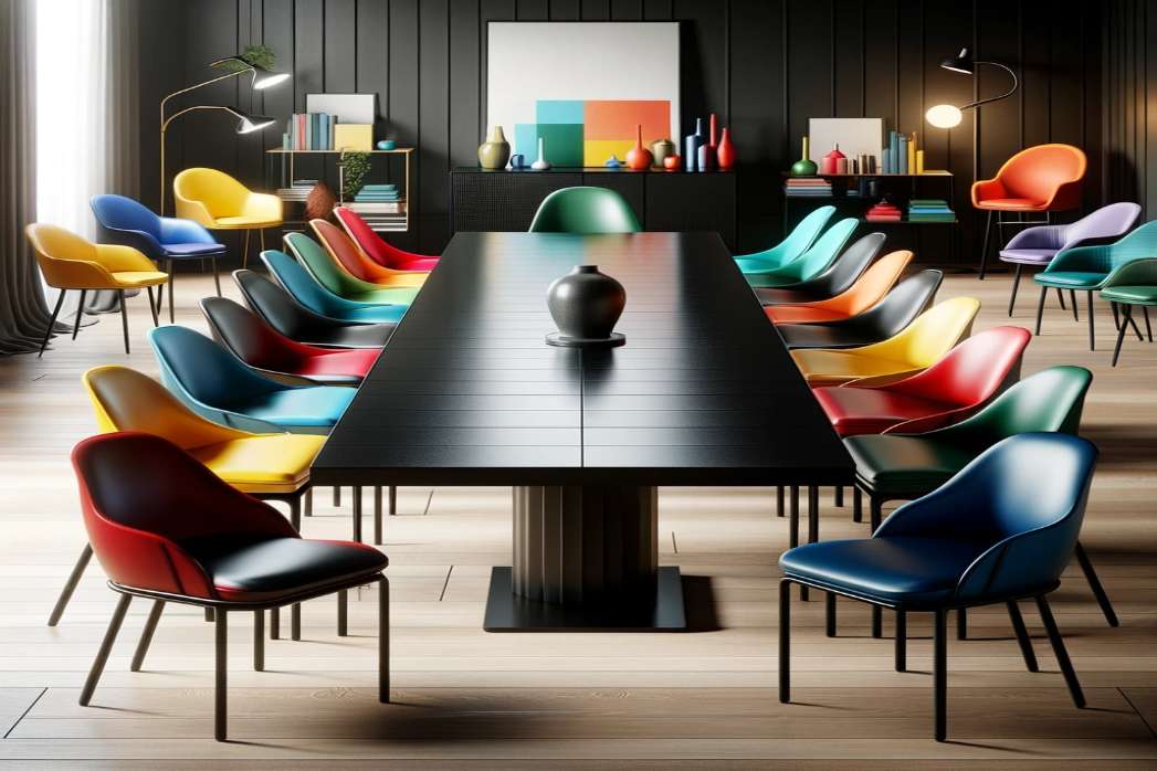 What Color Chairs Go With a Black Table: Chic Combos to Try ...